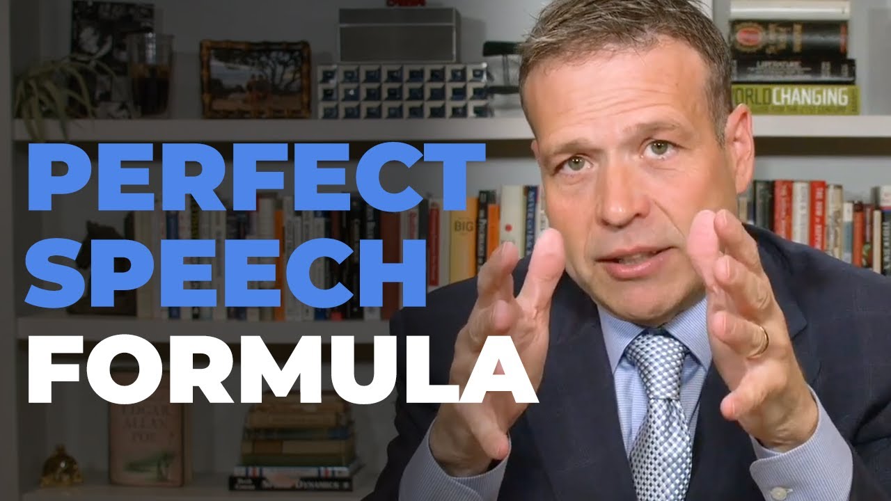 The Formula for a Perfect Speech - YouTube