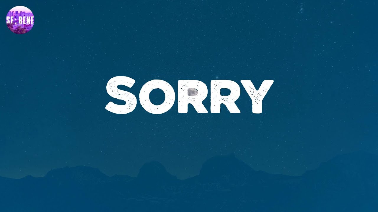 Sorry - Justin Bieber (Lyrics) - YouTube