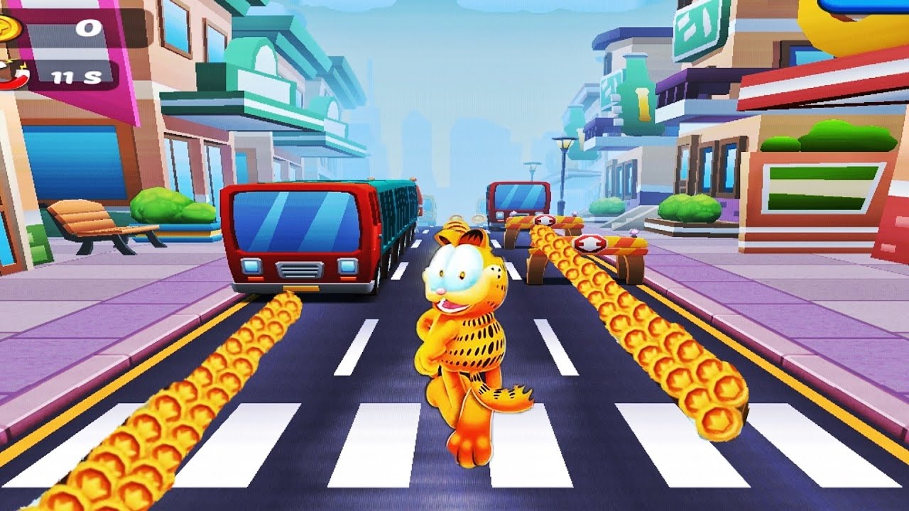 FUN!! with Garfield Rush - Best Android Gameplay HD - YouTube