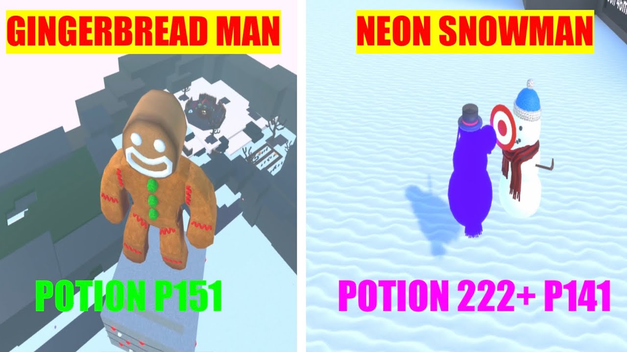 HOW TO MAKE GINGERBREAD MAN, and NEON SNOWMAN IN WACKY WIZARDS ...