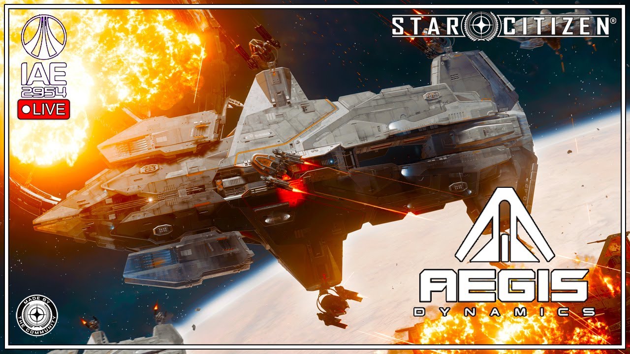 The Lore Tour of Aegis Dynamics | Star Citizen IAE 2954 - YouTube