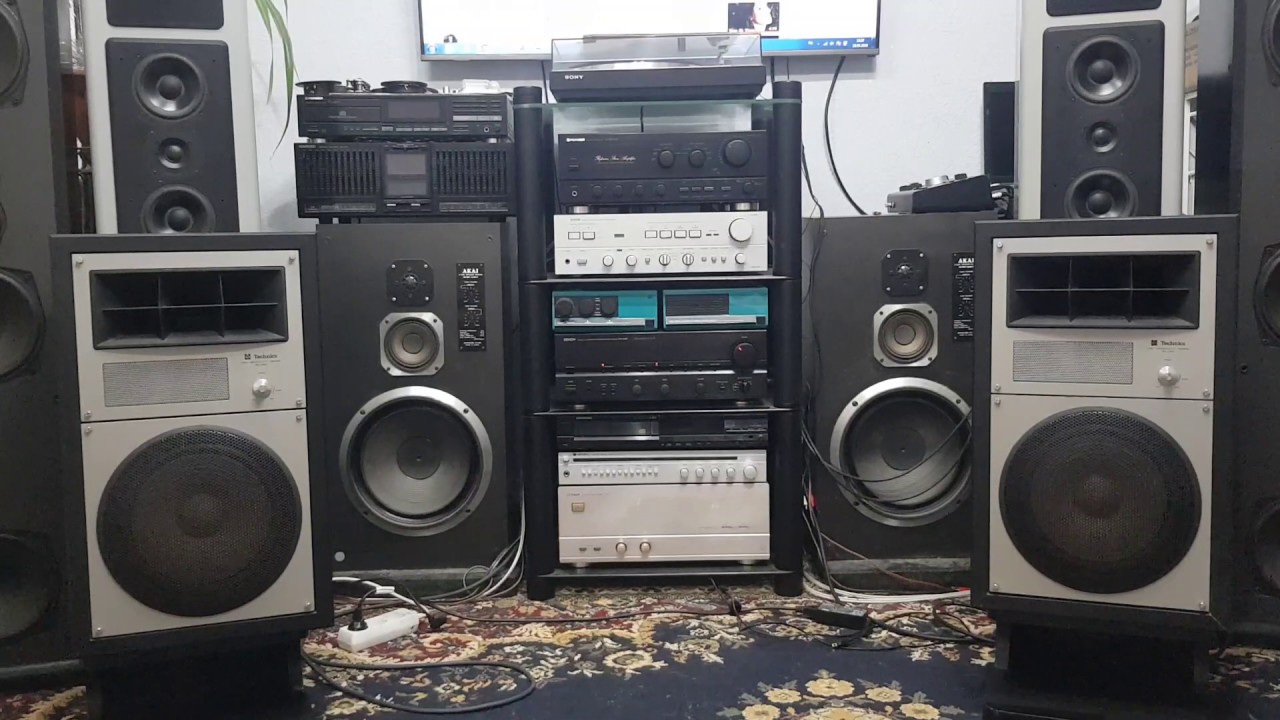 Technics SB 440 & Denon pma 1080r test обзор внутри - YouTube
