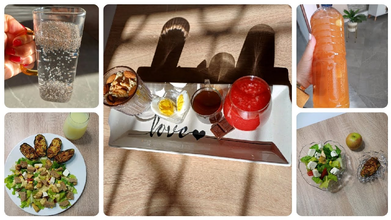 تحدي اليوم السادس من الرجيم💪💪وصفات صحية سهلة و اقتصادية 👌👌régime simple ...