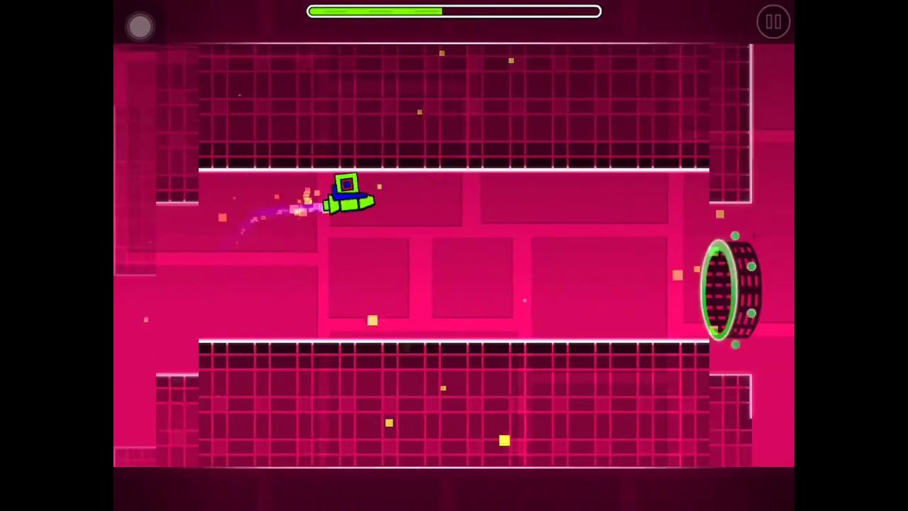 Jugando Geometry Dash y pixel gun - YouTube