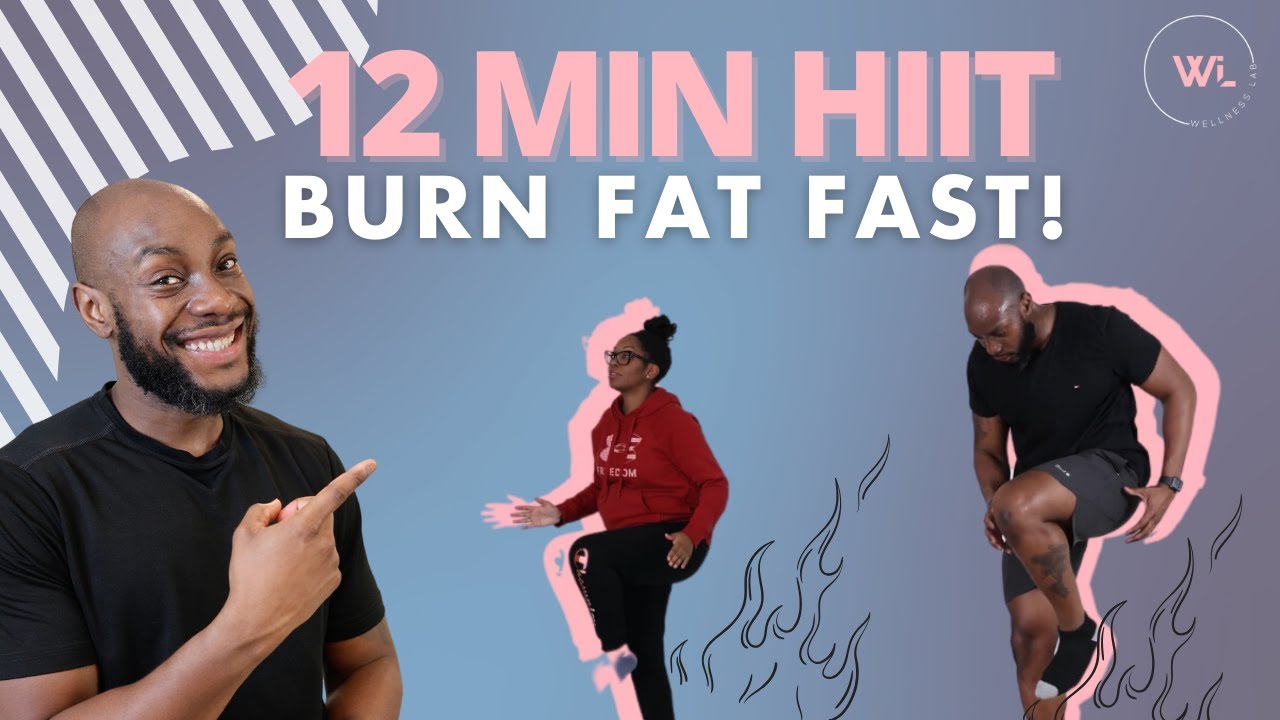 15 Minute Beginner Friendly Fat Burning HIIT Workout - YouTube