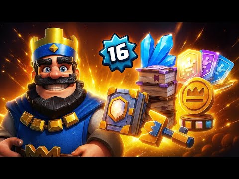 Clash Royale Yeni GÜNCELLEME 🔥 16.Seviye \\ Yeni Para Birimi \\ Kitaplar Ve Elit Jokerleri