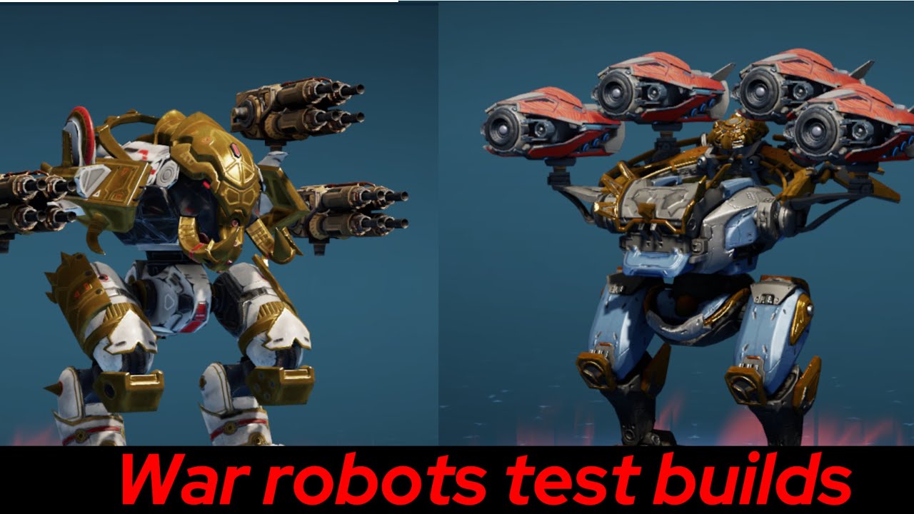 Test builds in War robots | Ravana x regulators | - YouTube