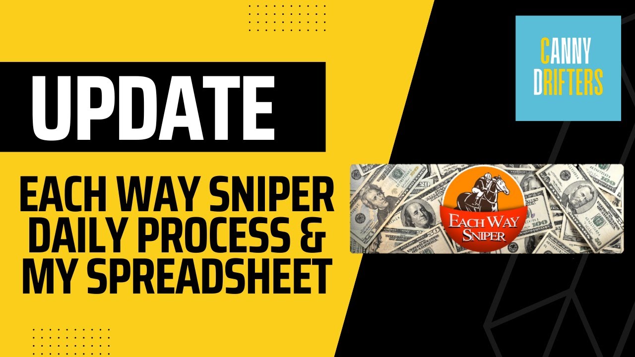 Daily Each Way Sniper and Analysis - YouTube