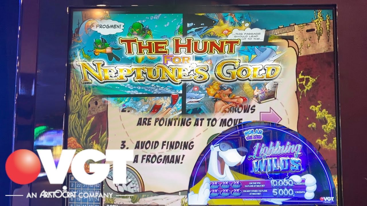 High Limit POLAR HIGH ROLLER | Hunt for NEPTUNE'S GOLD #VGT - YouTube