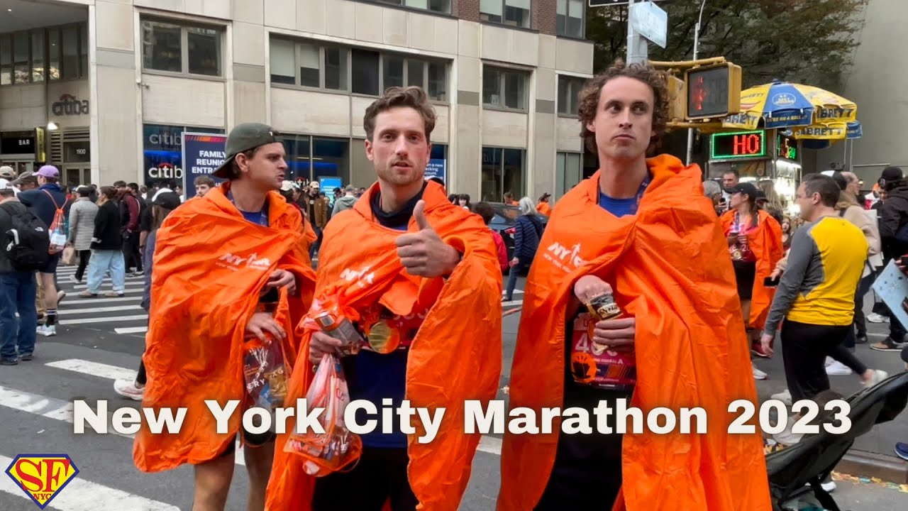 New York City Walking Tour on Marathon Day 2023 - YouTube