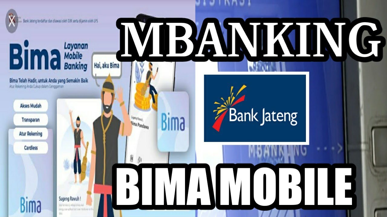 CARA AKTIVASI AKUN MBANKING BIMA MOBILE BANK JATENG || KEMUDAHAN ...