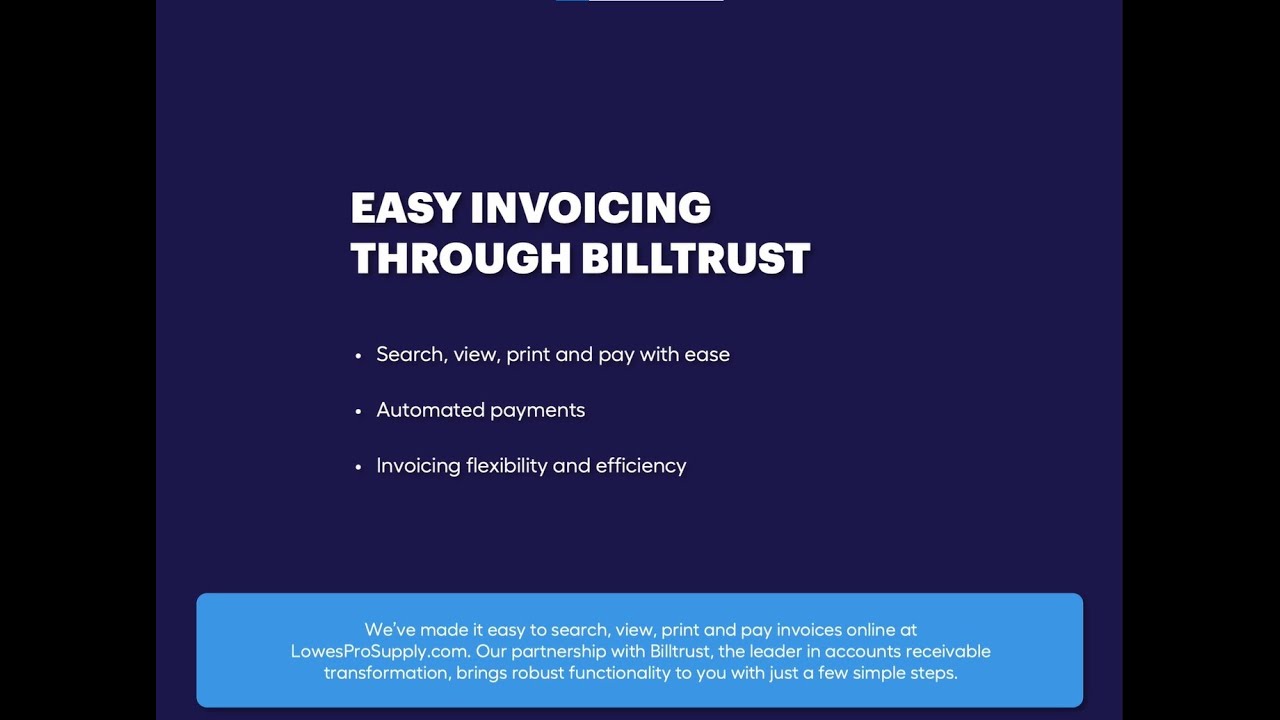 How to access Billtrust - YouTube