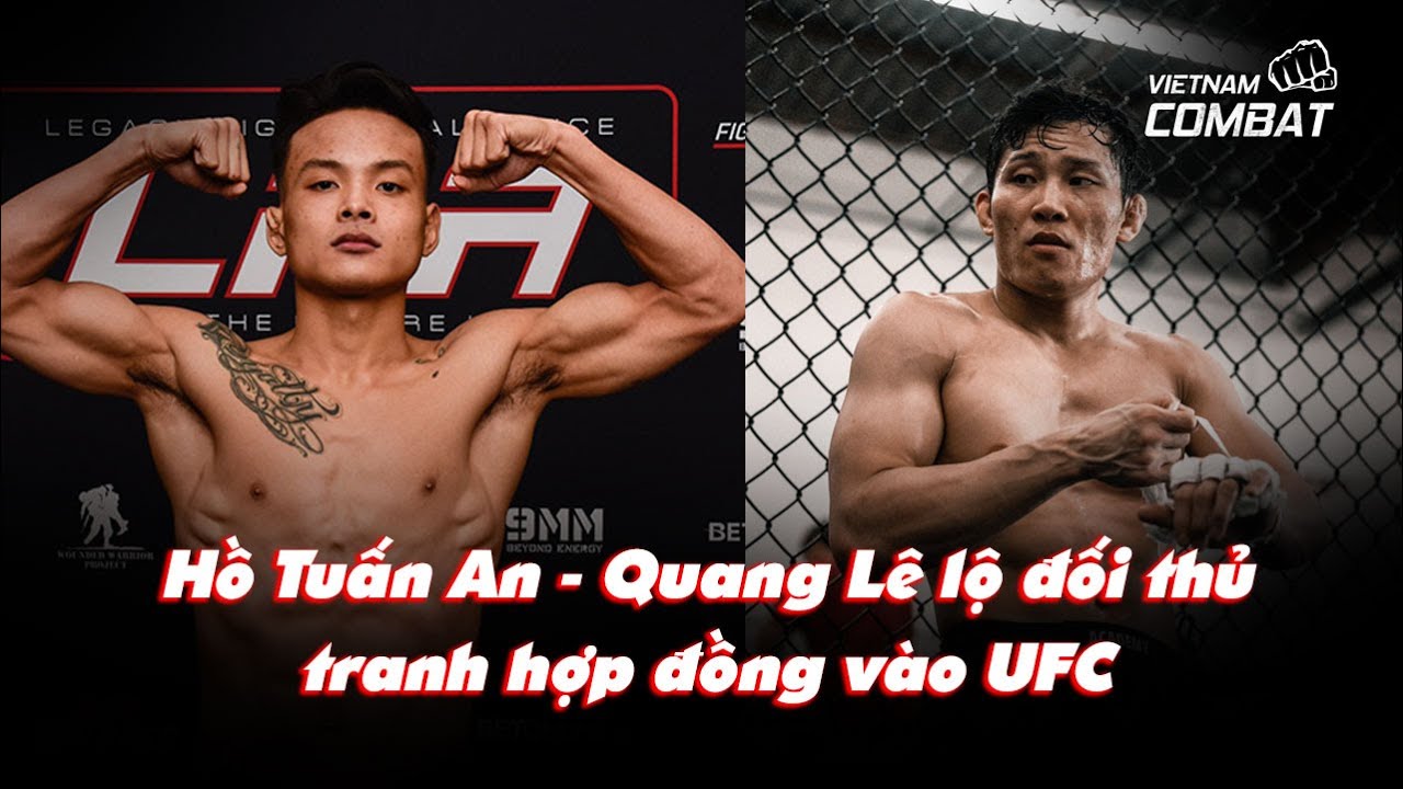 Hồ Tuấn An - Quang Lê xác định đối thủ tranh vé vào UFC | Tin tức Võ ...