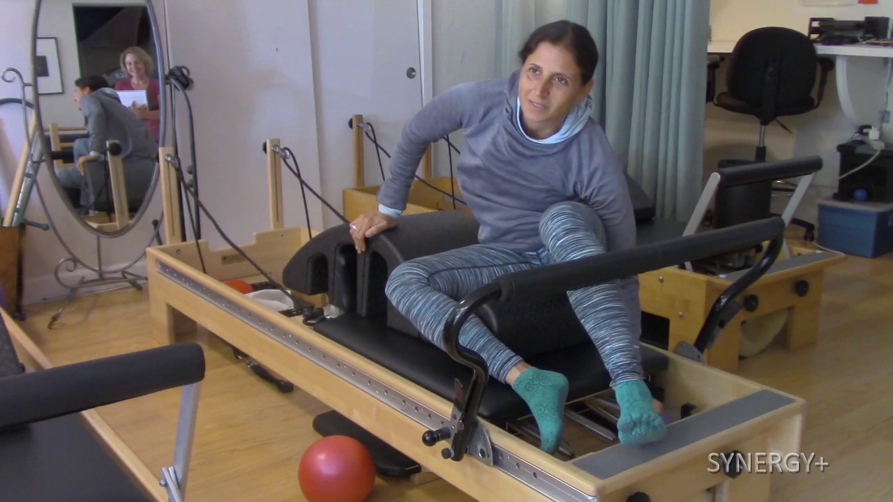VIdeo 64 ARC on Reformer foot work and side sleeper series - YouTube