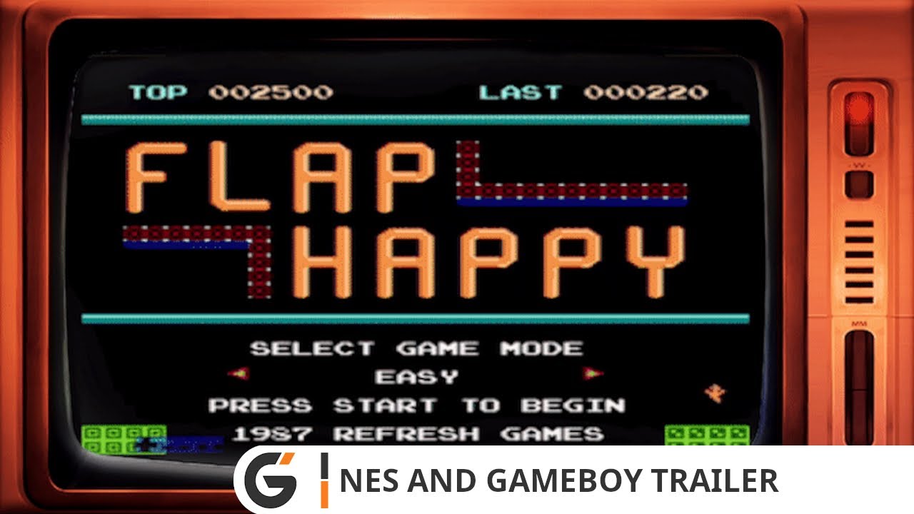 Flap Happy - NES and Gameboy trailer - YouTube