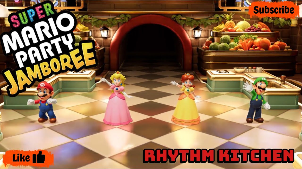 Rhythm Kitchen 2 Player - Mario Party Jamboree - YouTube