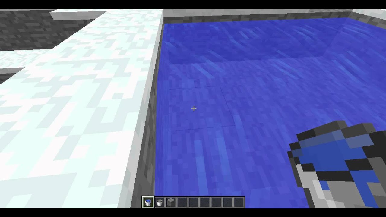 Tutorial Como Hacer Una Piscina En minecraft - YouTube