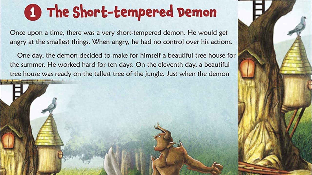 Learn english through story ||The Short tempered Demon| Englishstory ...