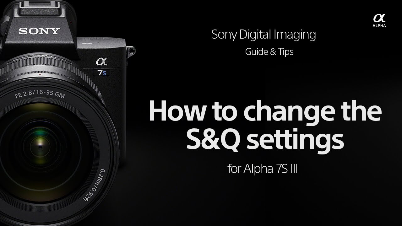 Sony | How To's | How to change the S&Q (Slow and Quick) settings for ...