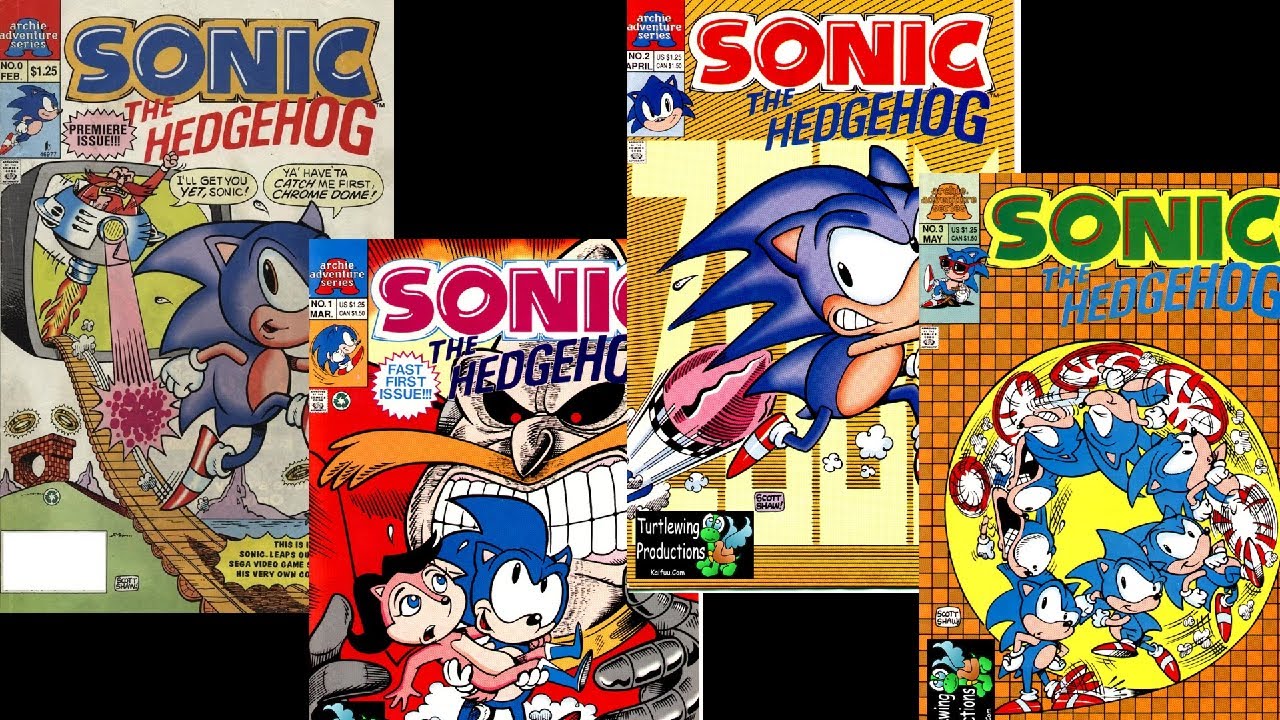 Bad Reading of the Archie Sonic Comic Series (Mini-series Megacut ...