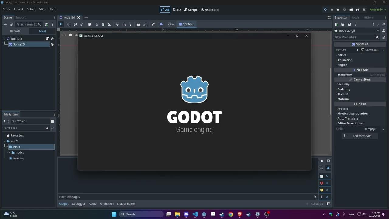 Godot Nodes explained for dummies by a dummie - YouTube