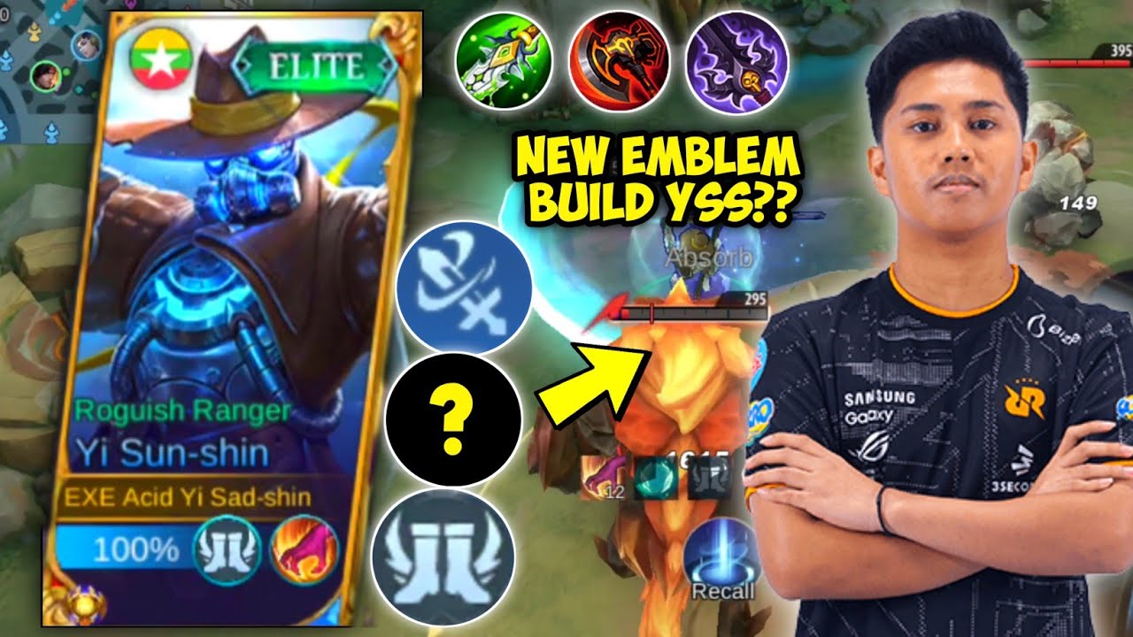 THANK YOU FERXIIC!!😎 NEW EMBLEM & BUILD YSS BY RRQ FERXIIC OP?! EMBLEM ...