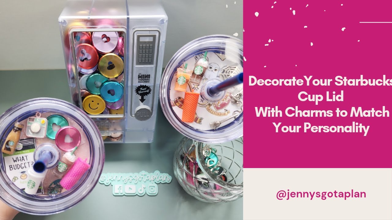 Design Your Own Starbucks Cup Lid - YouTube