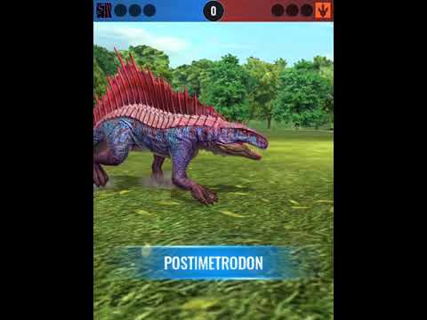 Postimetrodon jurassic world alive - YouTube