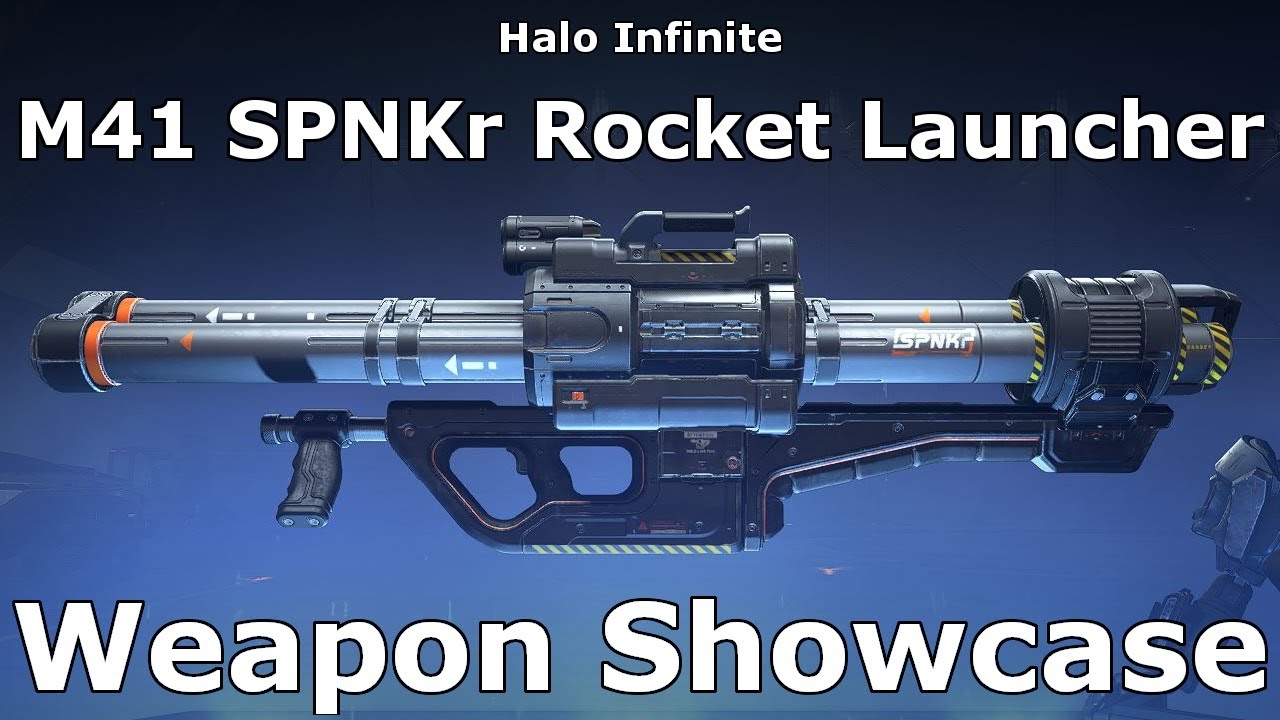 Halo Infinite M41 SPNKr Rocket Launcher Animations and Sound Effects ...