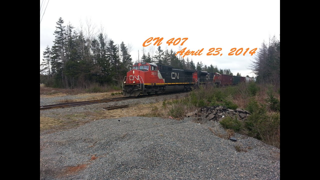 Two PiPs | CN 407 | Debert, NS | April 23, 2014 - YouTube
