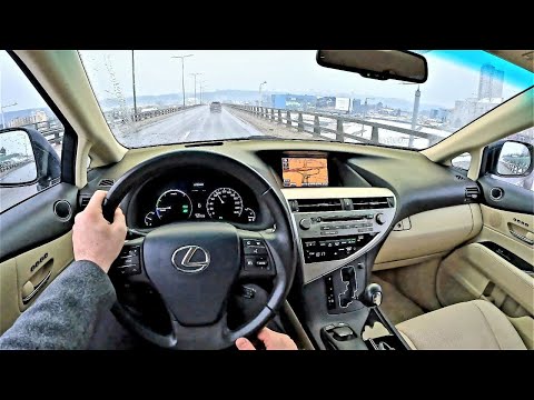 2011 LEXUS RX 450h 3.5l V6 hybrid 249HP | POV Test Drive | Fuel consumption info
