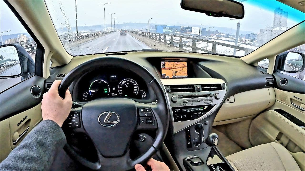 2011 LEXUS RX 450h 3.5l V6 hybrid 249HP | POV Test Drive | Fuel ...
