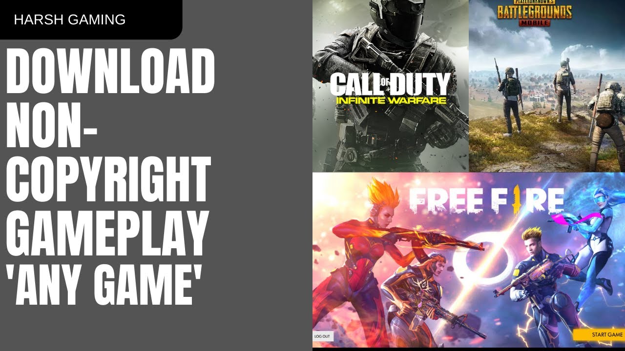 Download NON COPYRIGHT GAMEPLAY | ANY GAME {NO COPYRIGHT}100% GUARANTEE ...