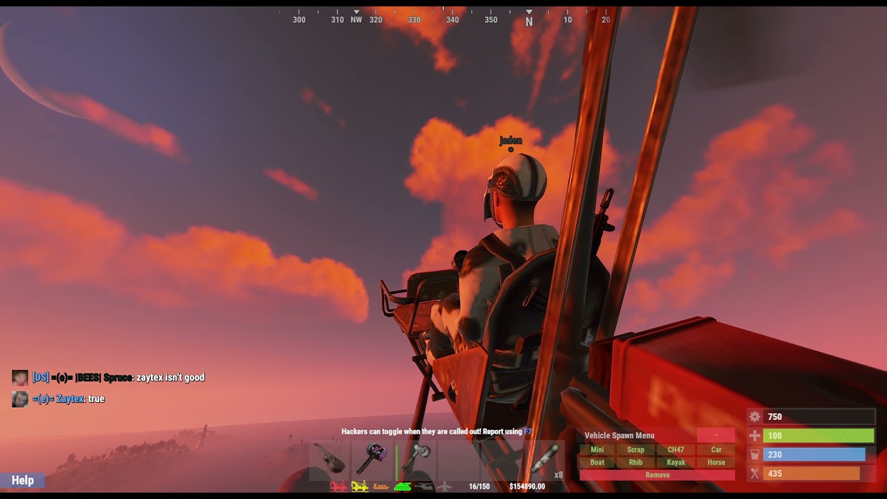 Jayden Does A Backflip With Rust Minicopter Mini Heli (Kind Of, LOL ...