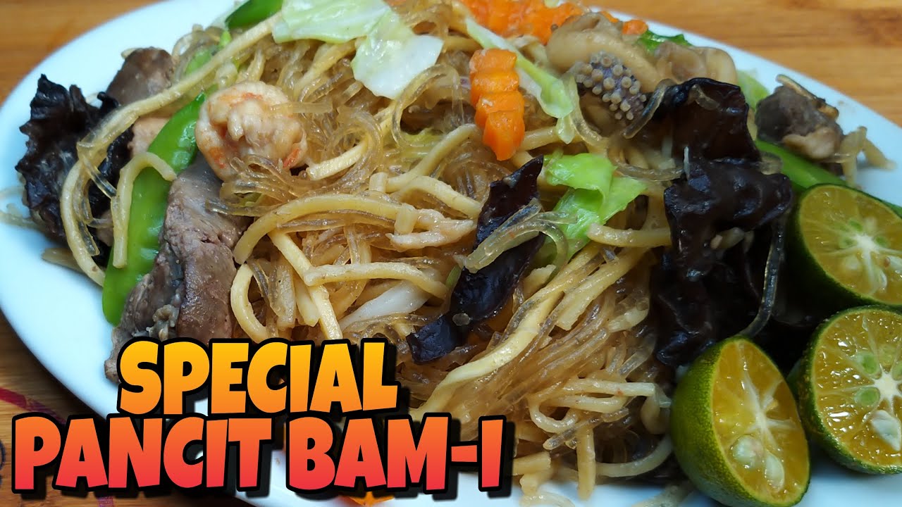 PANCIT BAM-I GUISADO | CEBU SPECIAL BAM-I RECIPE | PANCIT BISAYA ...
