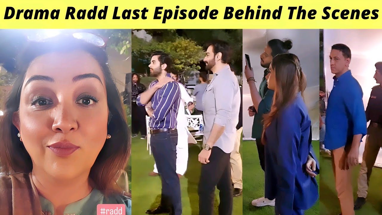 Radd BTS | Arsalan Naseer Sheheryar Munawar | Radd Episode 37 Ary Digital | Zaib Com - YouTube