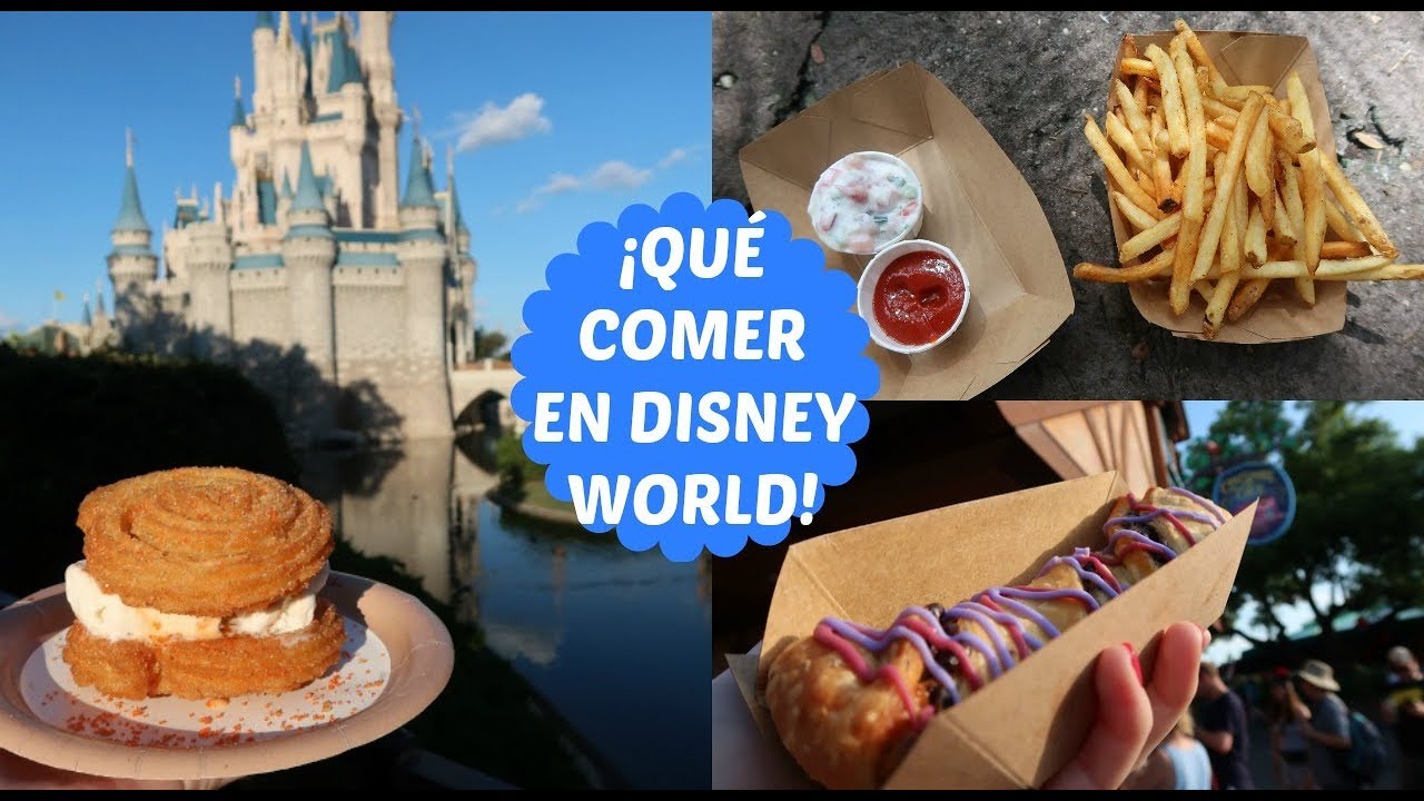 ¡TODA LA COMIDA NUEVA QUE PROBÉ EN DISNEY WORLD! - YouTube