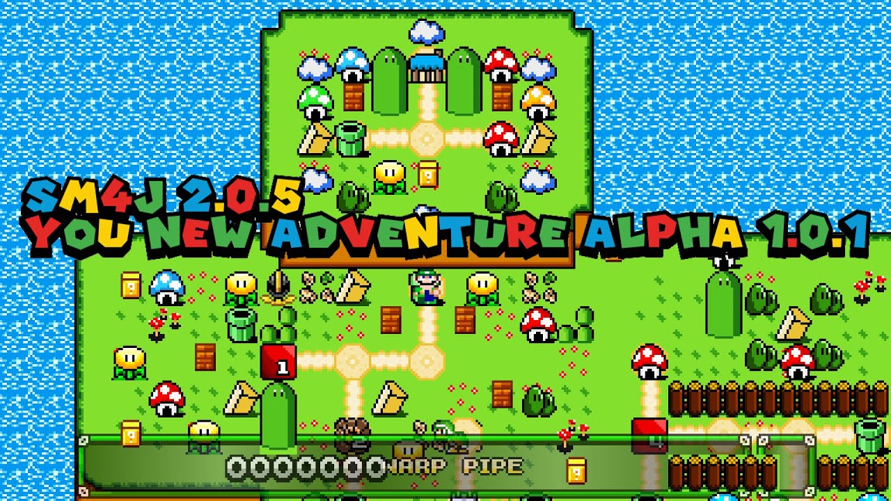 Super Mario 4 Jugadores 2.0.5 (SM4J) - You New Adventure Alpha 1.0.1 ...