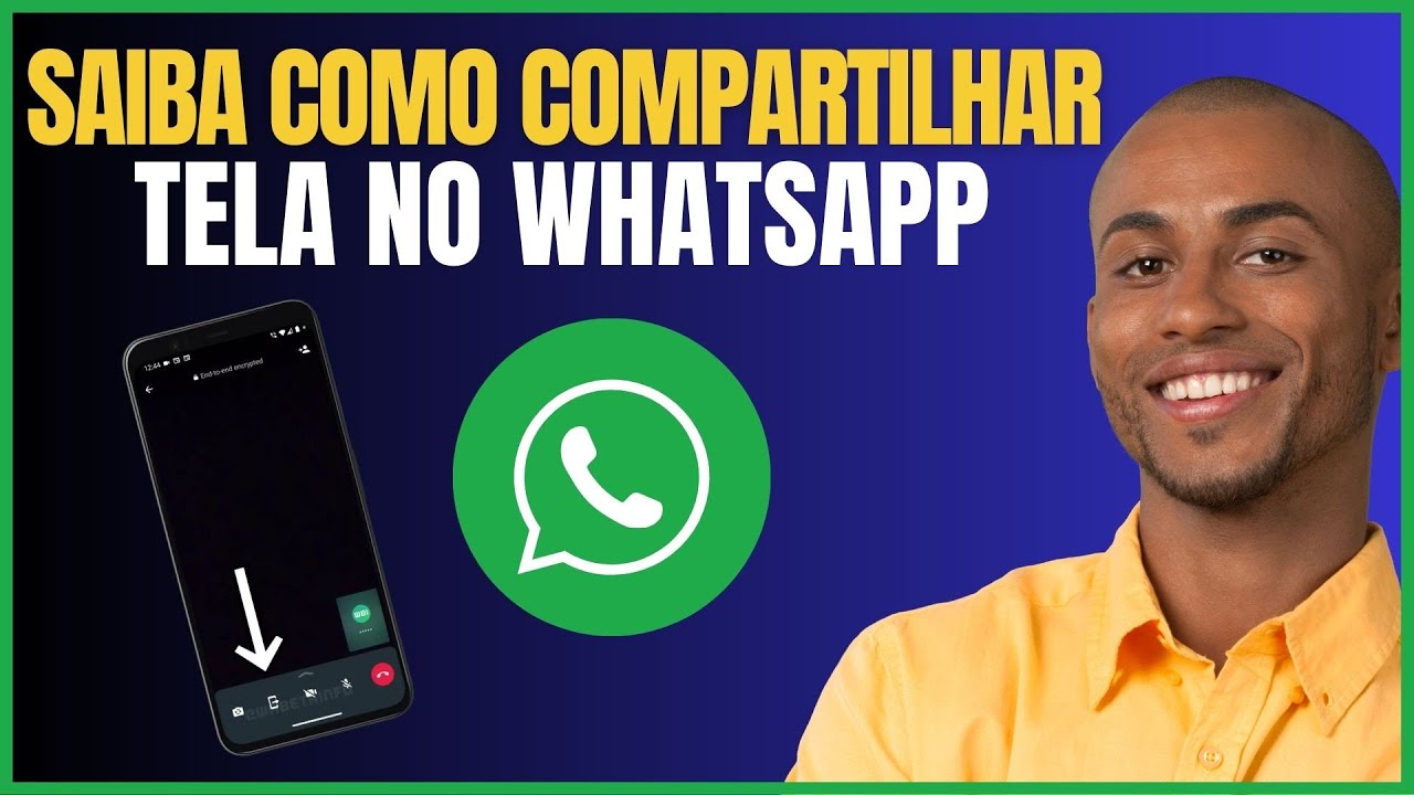 COMO COMPARTILHAR TELA NO WHATSAPP - YouTube