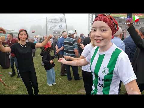 Giresun Karşılaması Horonu Işıl Işıl 30.Kümbet Yaylası Festivalinde  Herkesi Oynattı