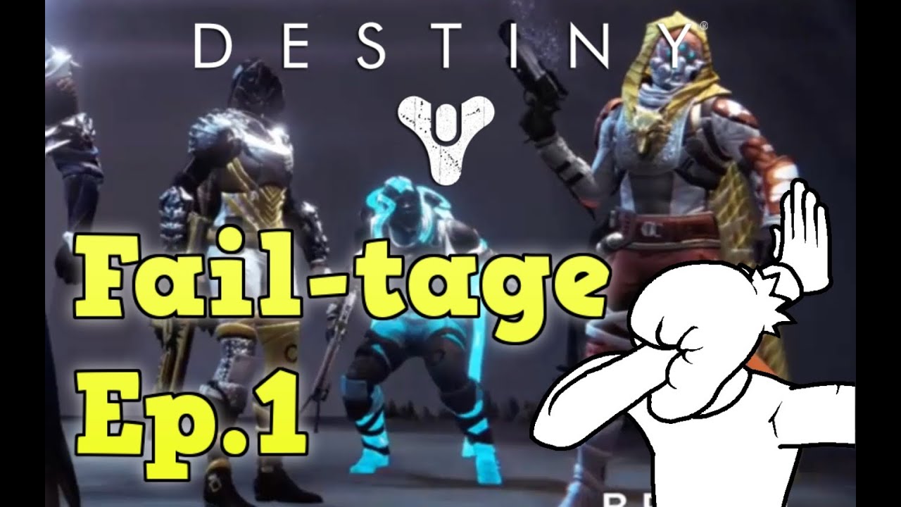 Destiny "Fail-tage" (Destiny crucible fails) - YouTube