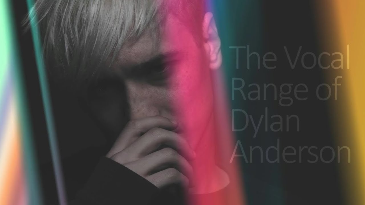 The Vocal Range of Dylan Anderson - YouTube
