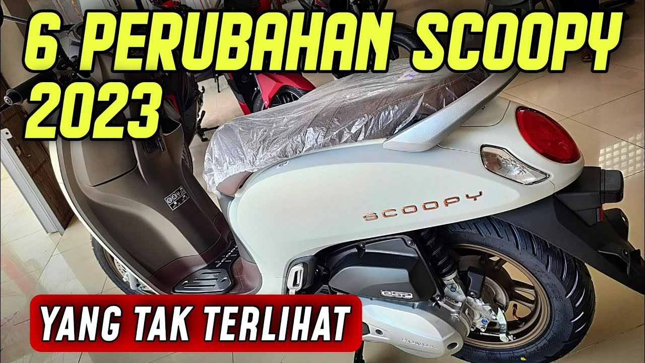 SCOOPY PRESTIGE 2023 TERNYATA BANYAK PERUBAHAN‼️ - YouTube