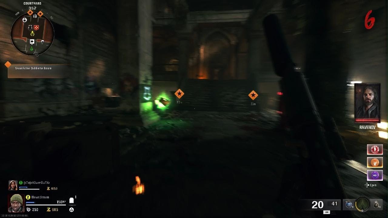Call of Duty_zombie swords (Stag, Raven) - YouTube