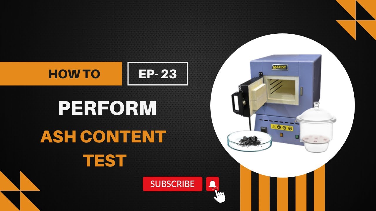 Ash Content Test - YouTube