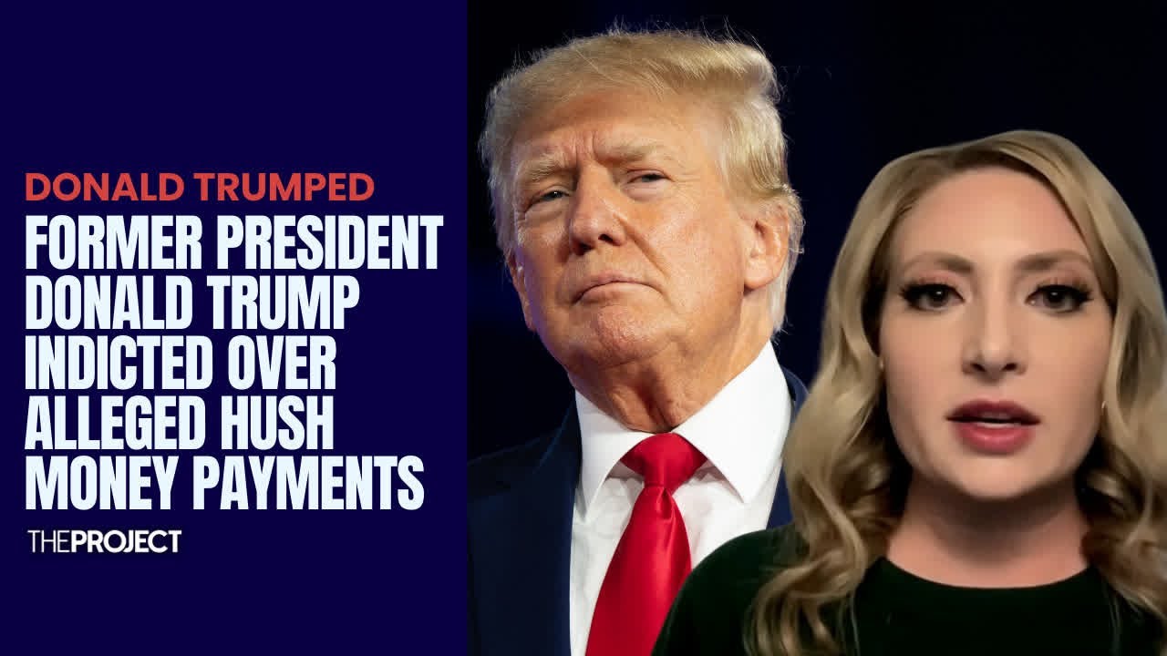 Former President Donald Trump Indicted For Alleged Hush Money Payments ...