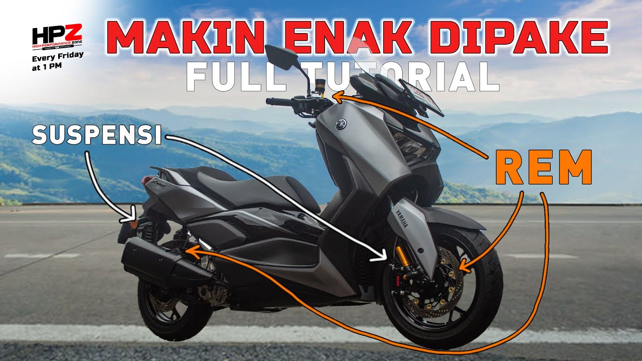 Panduan Lengkap Upgrade Suspensi & Rem Xmax Connected: YSS, RPD, TDR untuk Performa Maksimal ...