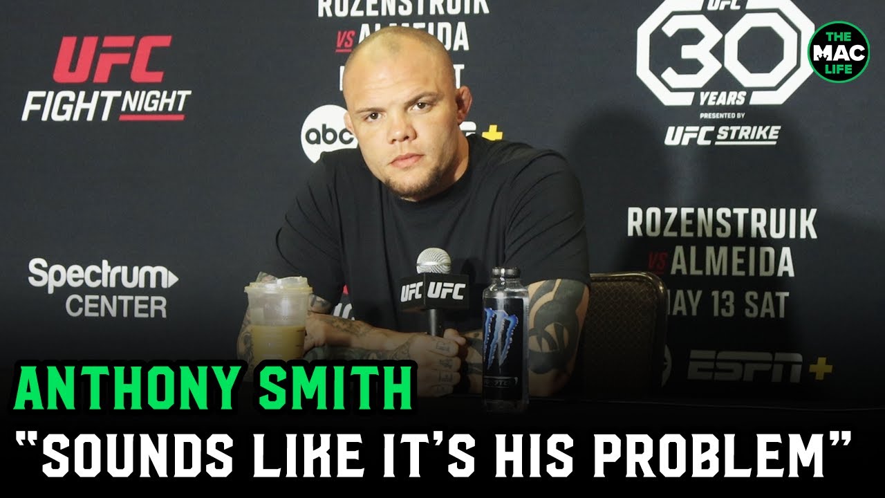 Anthony Smith: Johnny Walker's problem if he thinks I hate him"; Winner ...