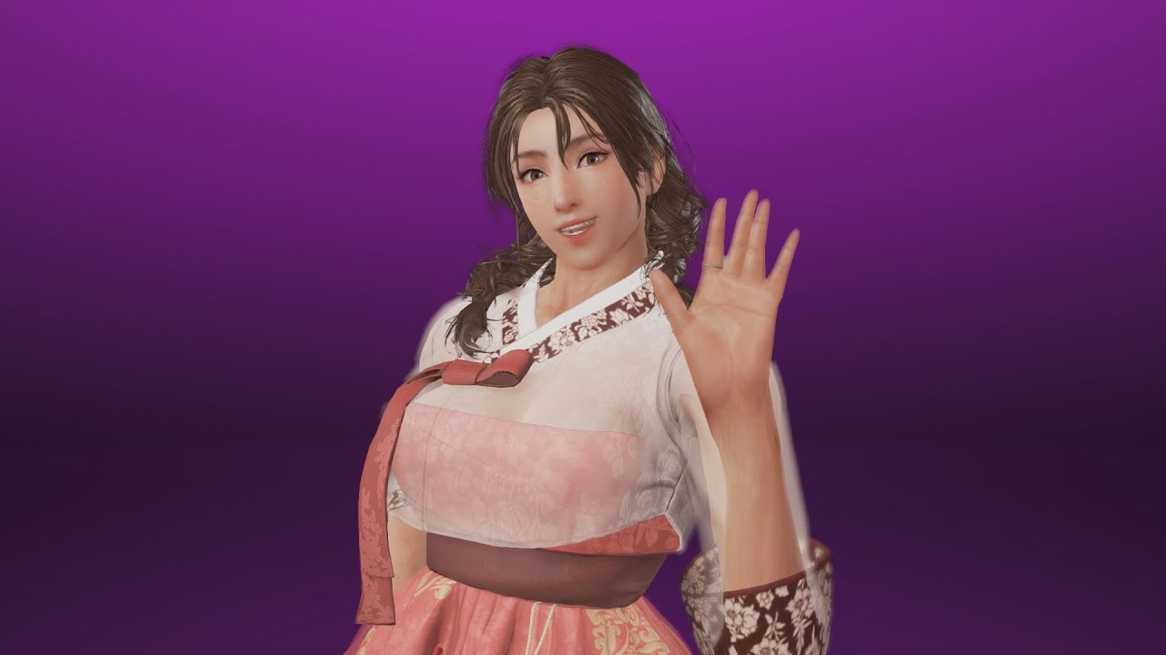 Tekken 7 Hanbok Costume (Version 8) for Julia by huchi001 - YouTube