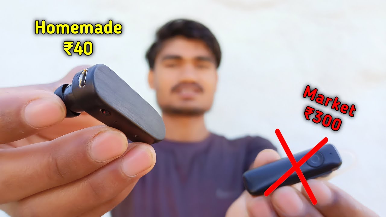 How To Make Wireless Bluetooth Earphone At Home आसनी से Bluetooth